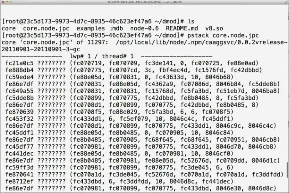 SmartOS improves Node.js debugging experience (part 1) | Marco Meinardi